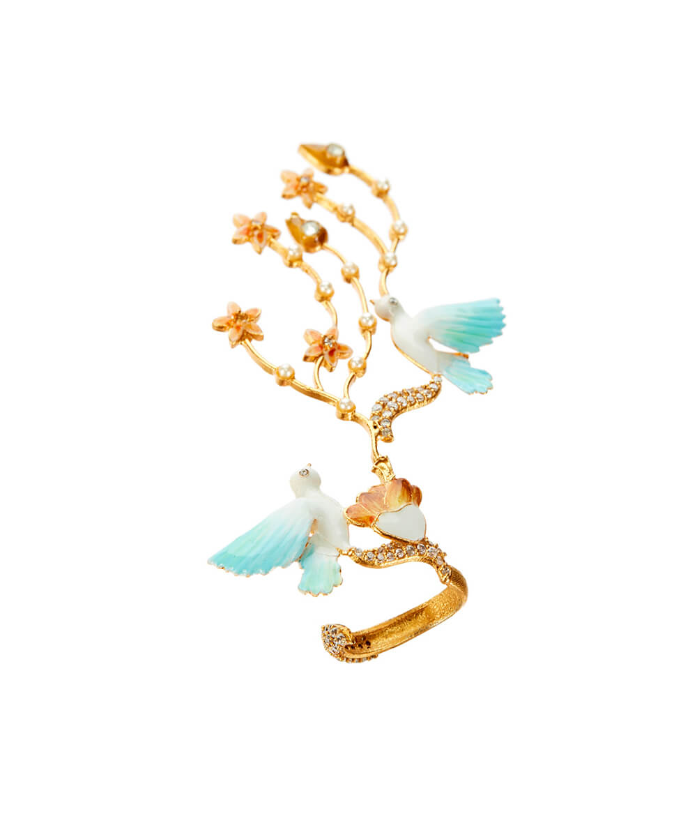 Bird Man Cocktail Ring – Auroras Collection UK